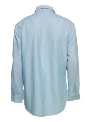 Polo Ralph Lauren Slim-fit Textured Shirt - Blue