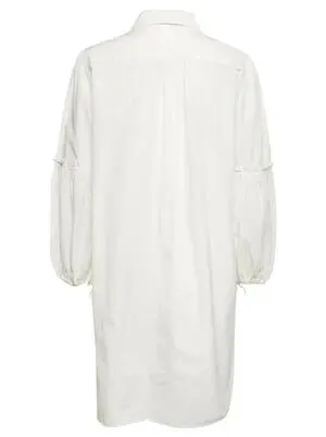 MAX MARA Tassel-trim Poplin Mini Dress