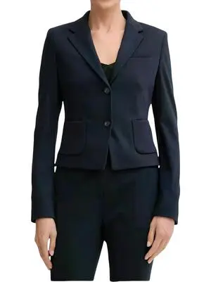 BOSS Single-breasted Tailored Jacket - Blue