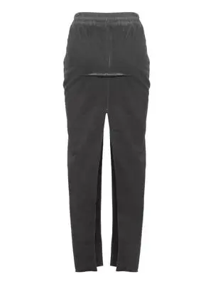 RICK OWENS Pillar Drawstring Split-detail Maxi Skirt