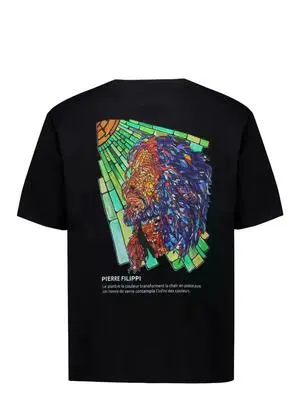 FAIR X Pierre Filippi Graphic-print T-shirt - Black