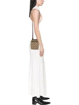 Gucci 2000-2015 Gg Canvas Web Crossbody Bag - Neutrals