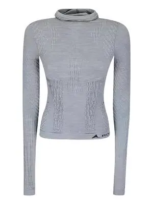 ROA Aune Seamless Hoodie - Grey