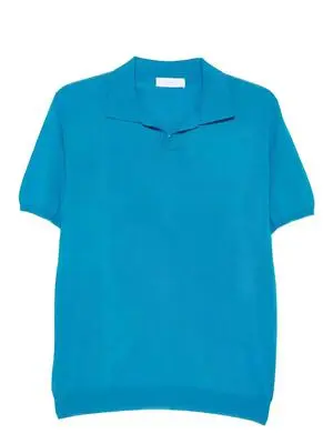 DIKTAT V-neck T-shirt - Blue