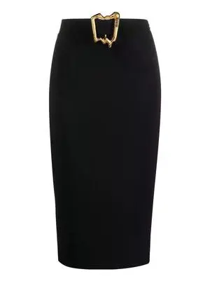 MOSCHINO Buckle-detail Skirt