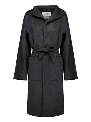 MAX MARA Belted Kimono-sleeve Coat