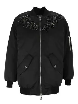 ERMANNO SCERVINO Bead-embellished Bomber Jacket