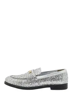MIU MIU Sequin Slip-on Loafers