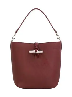 Longchamp Le Roseau Xs Bucket Bag - Red