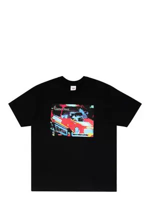 Supreme Yohji Yamamoto Game Over-print T-shirt - Black