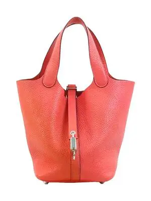 Hermès 2020 Clemence Picotin Lock 18 Handbag - Pink
