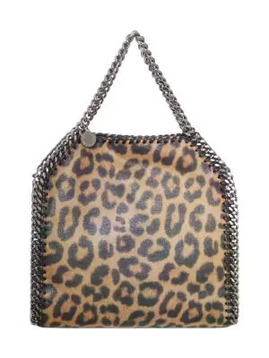 Stella McCartney Falabella Leopard-print Tote Bag - Neutrals