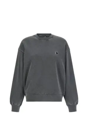 Carhartt Work In Progress Nelson Garment-dyed Sweatshirt - Grey