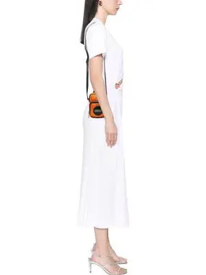 Gucci 2000-2015 Mini Gg Nylon Off The Grid Satchel - Orange