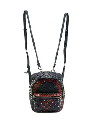 VALENTINO Rockstud Spike Quilted Backpack