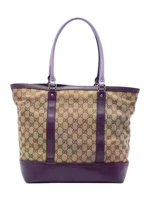 Gucci 2016-2026 Gg Canvas Tote Bag - Neutrals