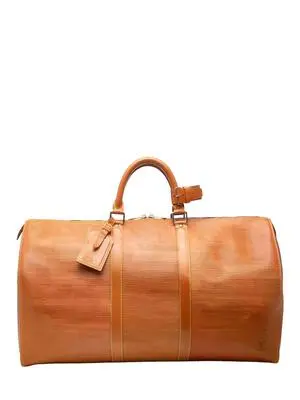 LOUIS VUITTON 1995 Epi Keepall 50 Travel Bag - Brown