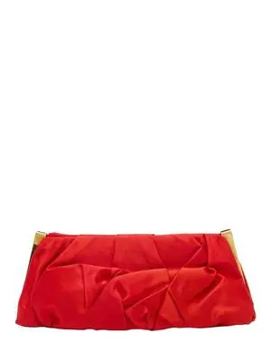 DOLCE & GABBANA Miss Lady Satin Clutch Bag