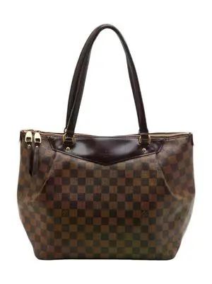 LOUIS VUITTON 2011 Gm Westminster Damier Ebene Tote Bag - Brown