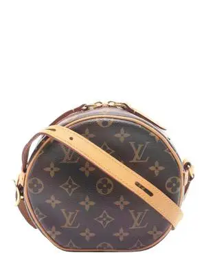 LOUIS VUITTON 2010s Boîte Chapeau Souple Monogram Shoulder Bag - Brown