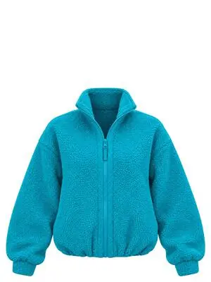 GIRL IN MIND Mimi Full Zip Fleece - Blue