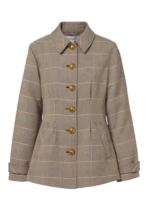 Veronica Beard Severine Prince Of Wales Check Jacket - Multicoloured