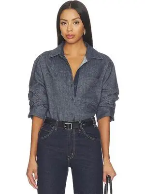 Brochu Walker Pia Denim Shirt In . Also - Blue