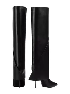 LE SILLA Futura Gaiter-detail Boots - Black