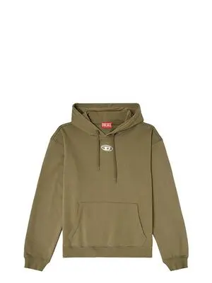 DIESEL® Metallic-logo Cotton Hoodie - 5af