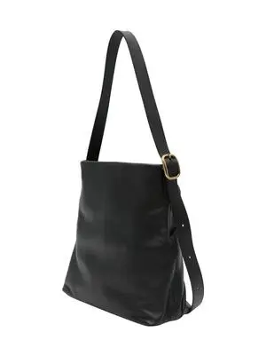 LOEWE Draped Nappa-leather Shoulder Bag