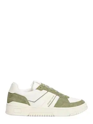 Tommy Hilfiger Logo-lettering Sneakers - Neutrals
