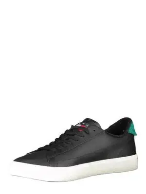 Tommy Hilfiger Logo-detail Sneakers - Black