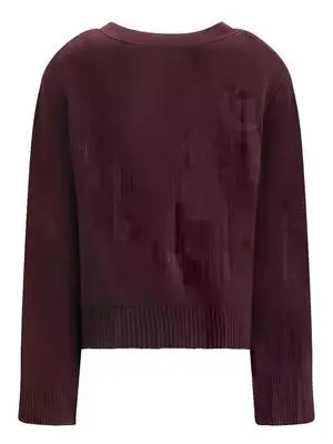 LISA YANG V-neck Patch-pocket Cardigan