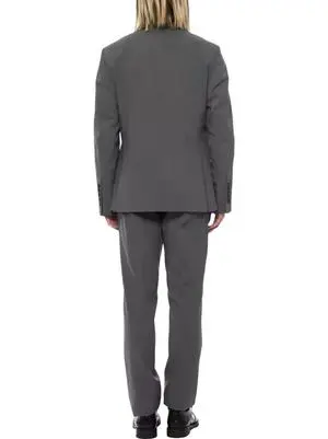 BILLIONAIRE Slim-fit Single-breasted Suit - Grey