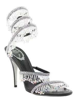 Rene Caovilla 105mm Chandelier Sandals - Black