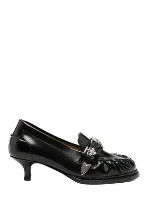 TOGA Embellished Leather Pumps