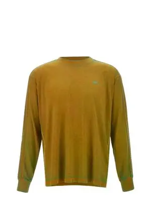 DIESEL® Gradient-effect Logo-print Sweatshirt - Green