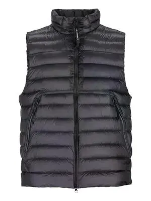 C.P. COMPANY Quilted Lens-detailed Gilet - Grey