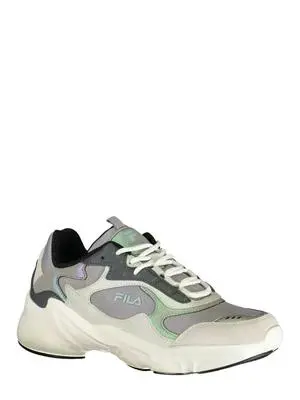 FILA Collene Cb Panelled Iridescent Sneakers - Grey