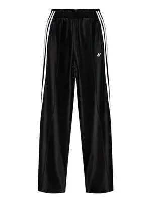Adidas 3-stripes Velour Track Pants Black