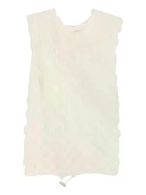 Ulla Johnson Crew-neck Top - Neutrals