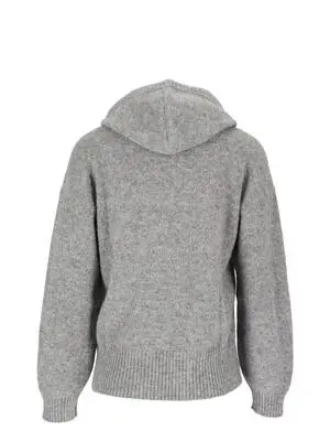 KANGRA Oversized Drawstring Hoodie - Grey