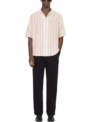 ALLSAINTS Quasar Short-sleeve Shirt - Neutrals