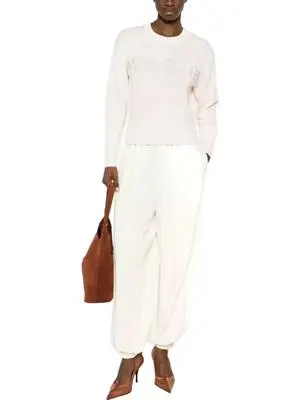 Patrizia Pepe Crew-neck Sweater - Neutrals