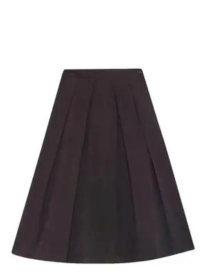 OTTOD'AME High-waisted Skirt - Brown