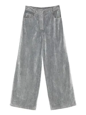 FORTE_FORTE Denim Cotton Jeans - Grey