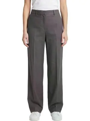 Brunello Cucinelli Straight-leg Trousers - Grey