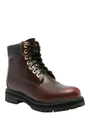 Timberland Lace-up Leather Ankle Boots - Brown