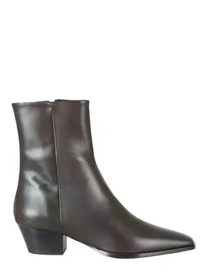 AeydĒ Pointed-toe Ankle Boots - Brown