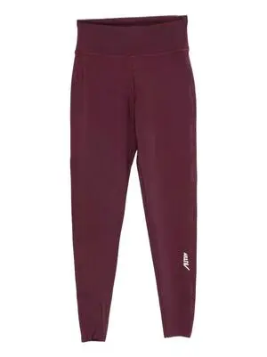 AUTRY Logo-print Leggings - Purple